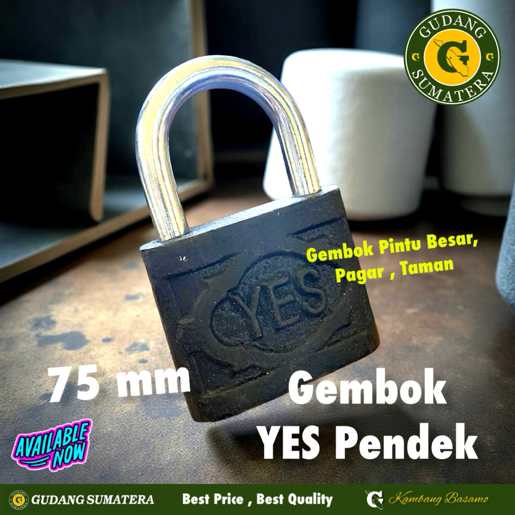 Jual GEMBOK BESAR 75mm / Gembok Pagar Besar 75mm / Gembok 75mm | Shopee ...