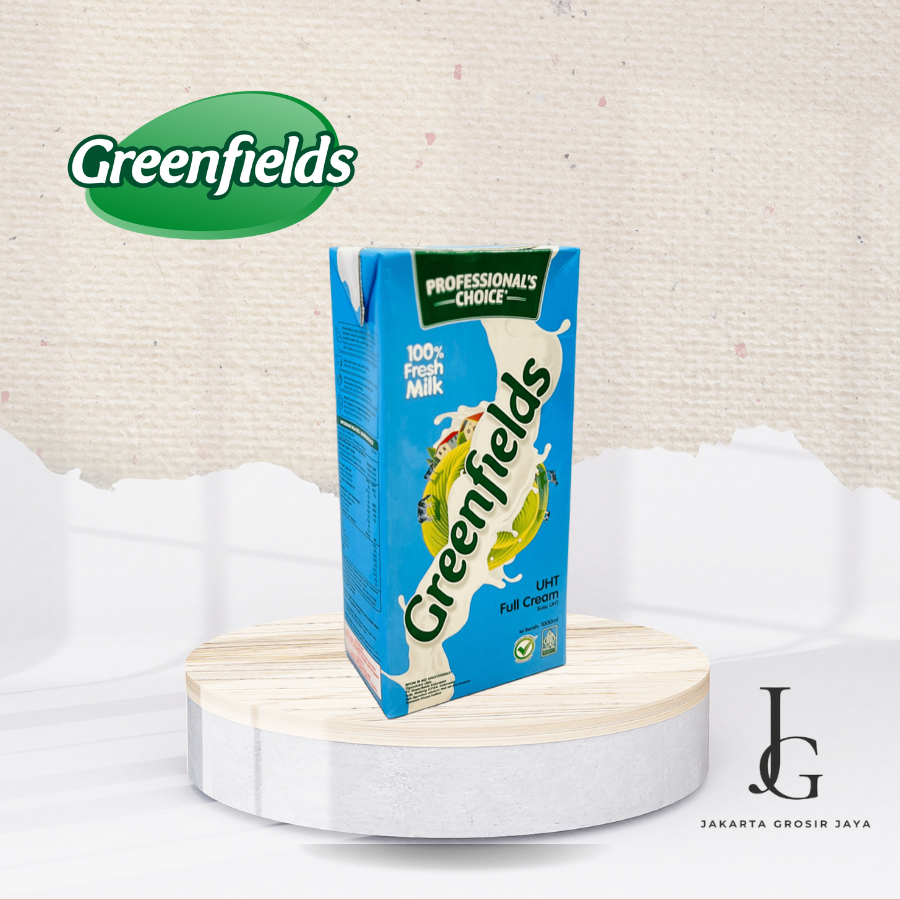 Jual Susu UHT GreenField Full Cream 1000ml | UHT Greenfield Food ...