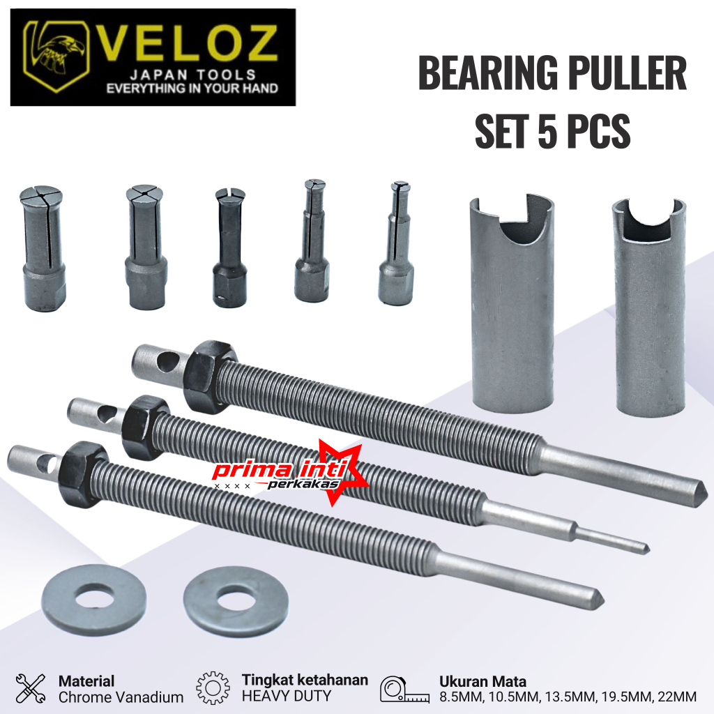 Jual Treker Bearing Puller Set 5 Pcs Heavy Duty | Alat Pembuka Bearing ...