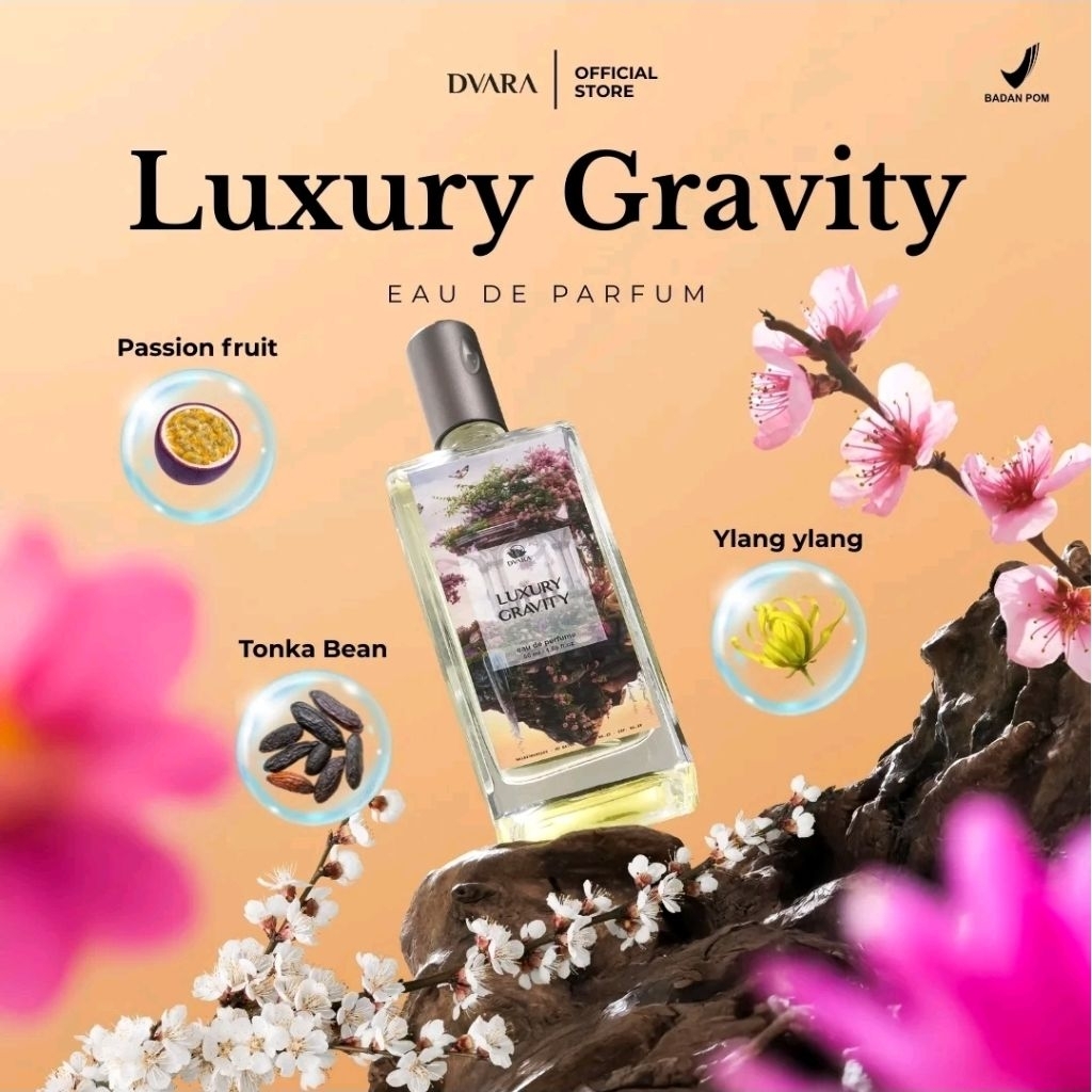 Jual [COD]LUXURY GRAVITY 50ML AMAZING SERIES LIVE BY KAK ICHA PARFUM ...
