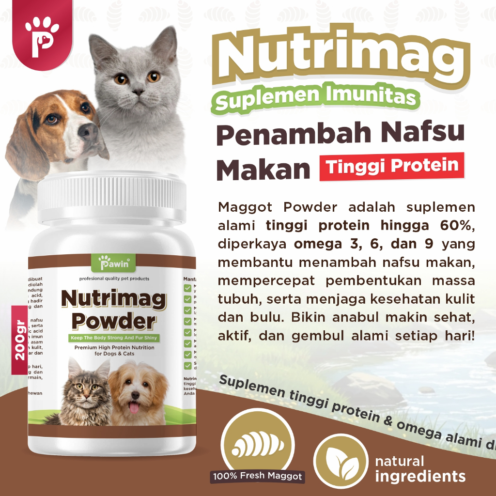 Jual Vitamin Penambah Nafsu Makan dan Melebatkan Bulu Suplemen Tinggi ...