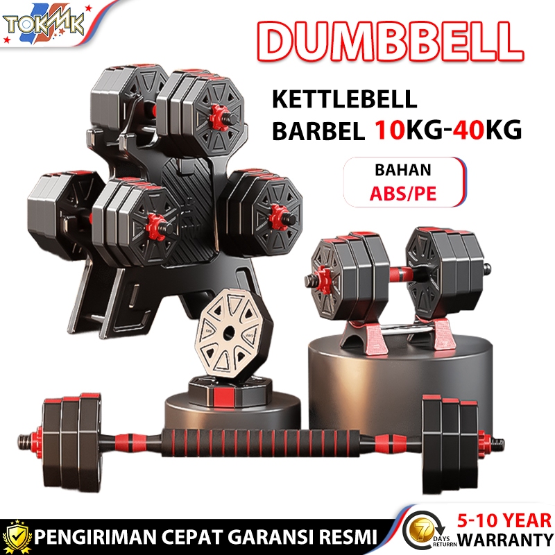 Jual TOK MK Dumbbell set peralatan Hexagon barbel 20 kg sepasang ...