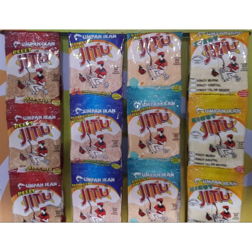 Jual UMPAN PELET JITU / PELET JITU - JITU MERAH - JITU TELOR BEBEK ...