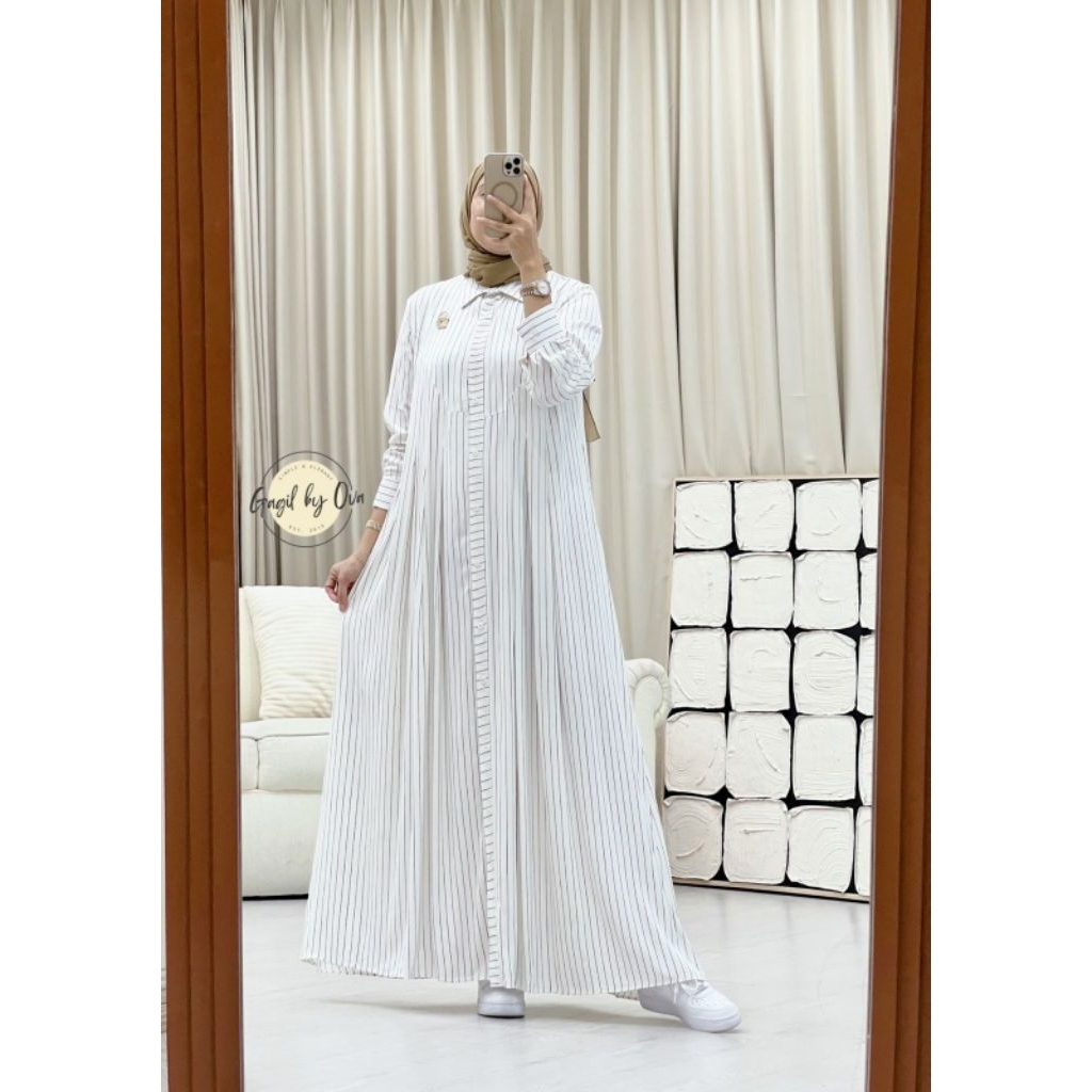 Jual Gazia Set by Gagil Original - Dress dengan Bahan Hq Cotton Twill ...