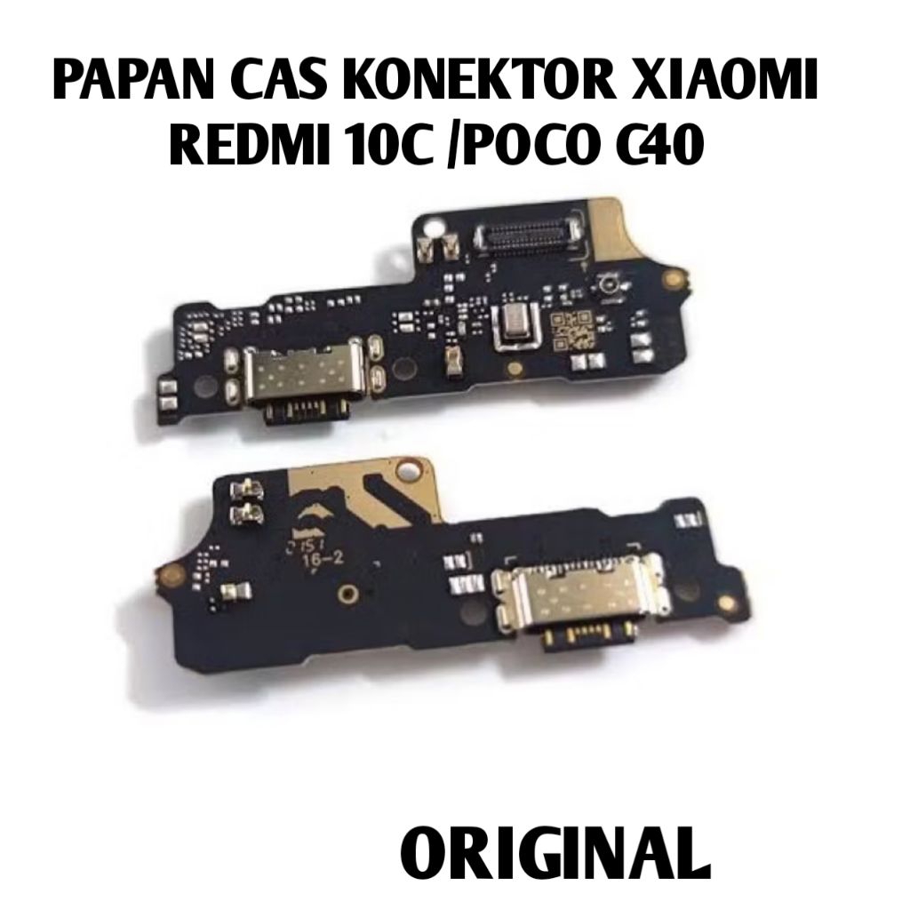 Jual Papan cas xiaomi redmi 10C / Poco c40 original konektor charger ...
