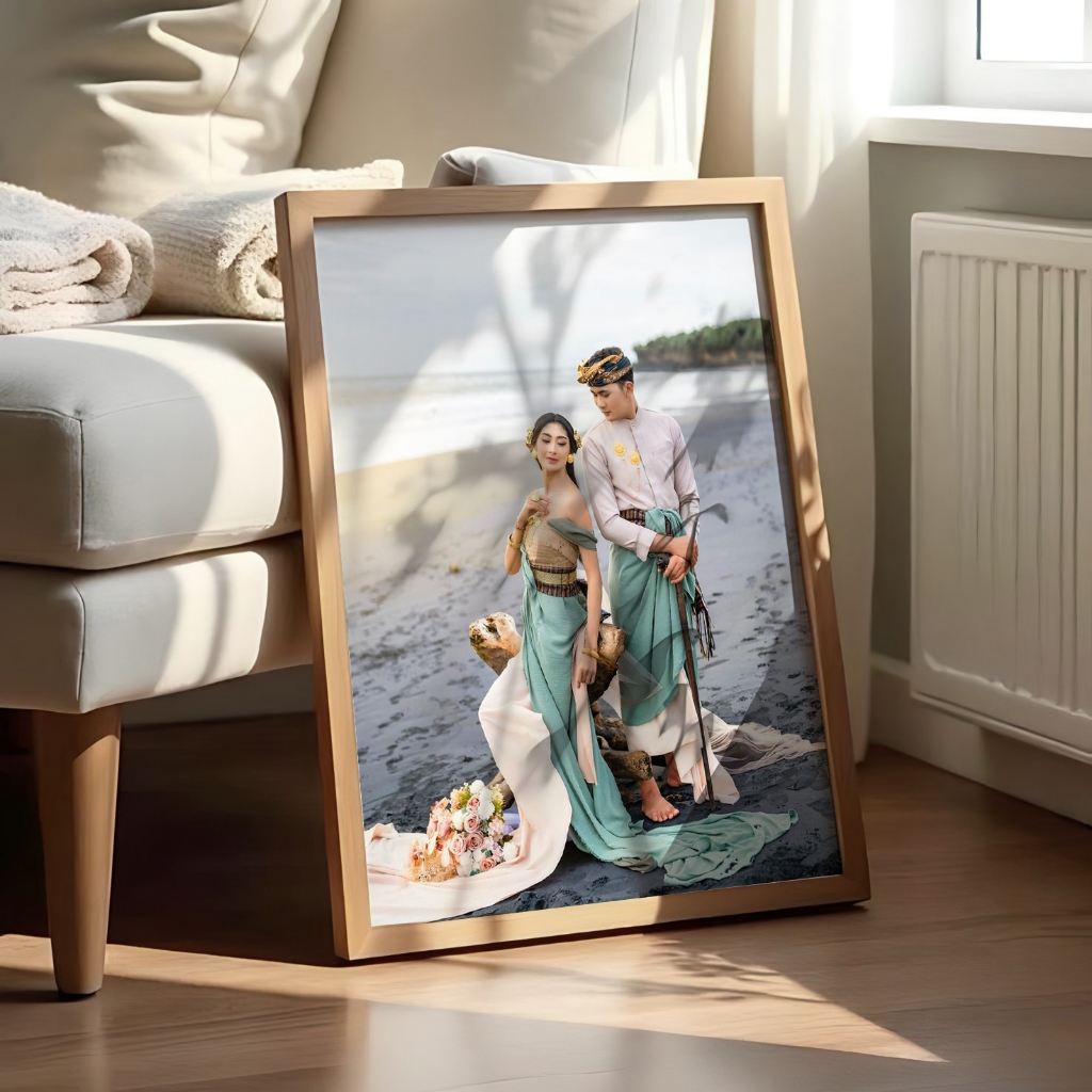 Jual Cetak Foto Jumbo + Frame Premium 75x100 | 60x80 | 50x75 | 40x60 ...