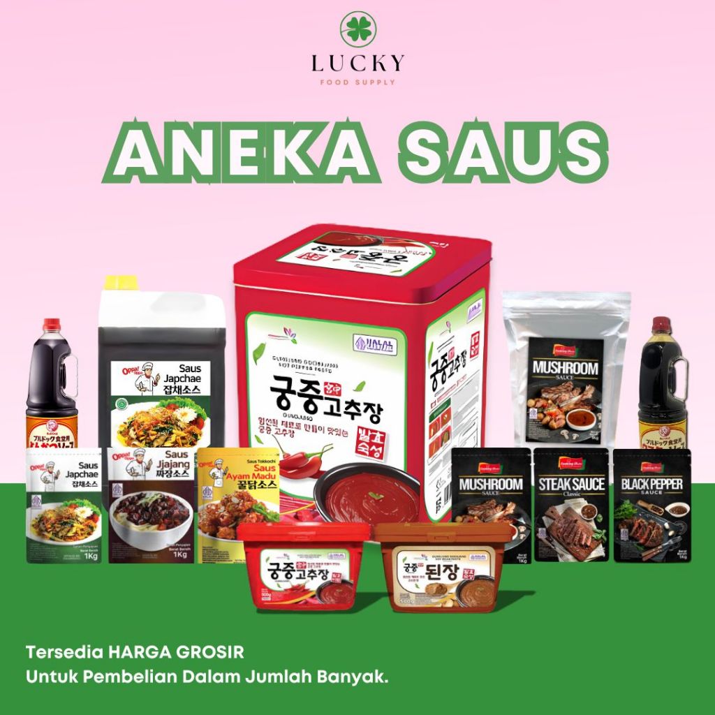 Jual Aneka Saus Korea - Japchae JJajang Gochujang Doenjang Ayam Madu ...