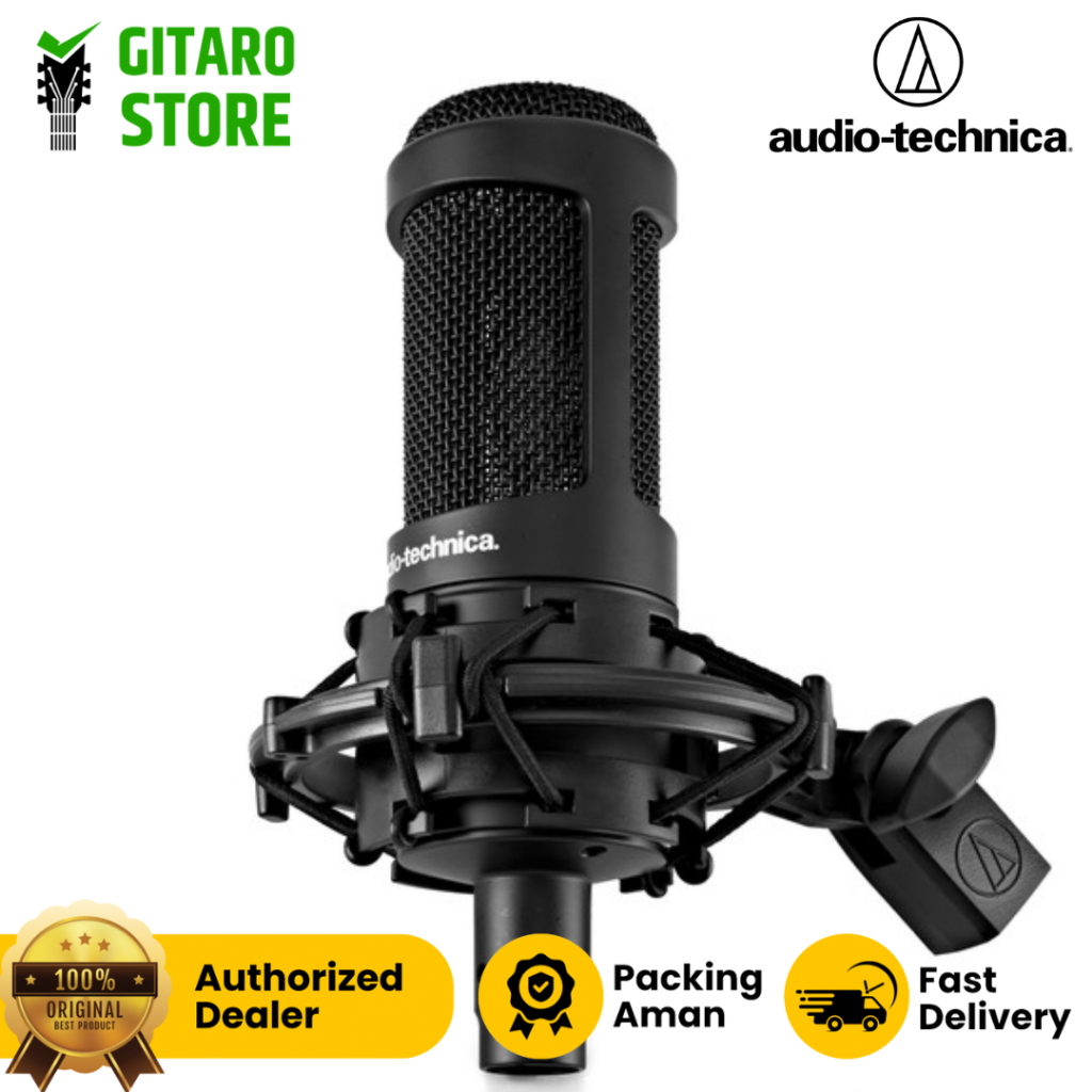 Jual Audio Technica AT2035 Cardioid Condenser Microphone Audio Technica ...