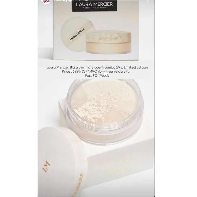 Jual Laura Mercier Ultra Blur Jumbo 29g | Shopee Indonesia