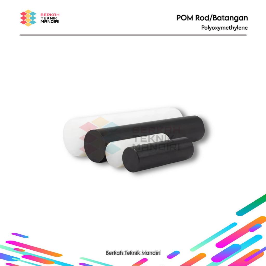 Jual POM Rod Batangan Dia. 70 mm x 100 cm ( Polyoxymethylene/POM ...