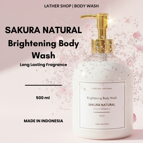 Jual Body Wash Sakura Brightening Hydrating Sabun Mandi Cair Aroma ...