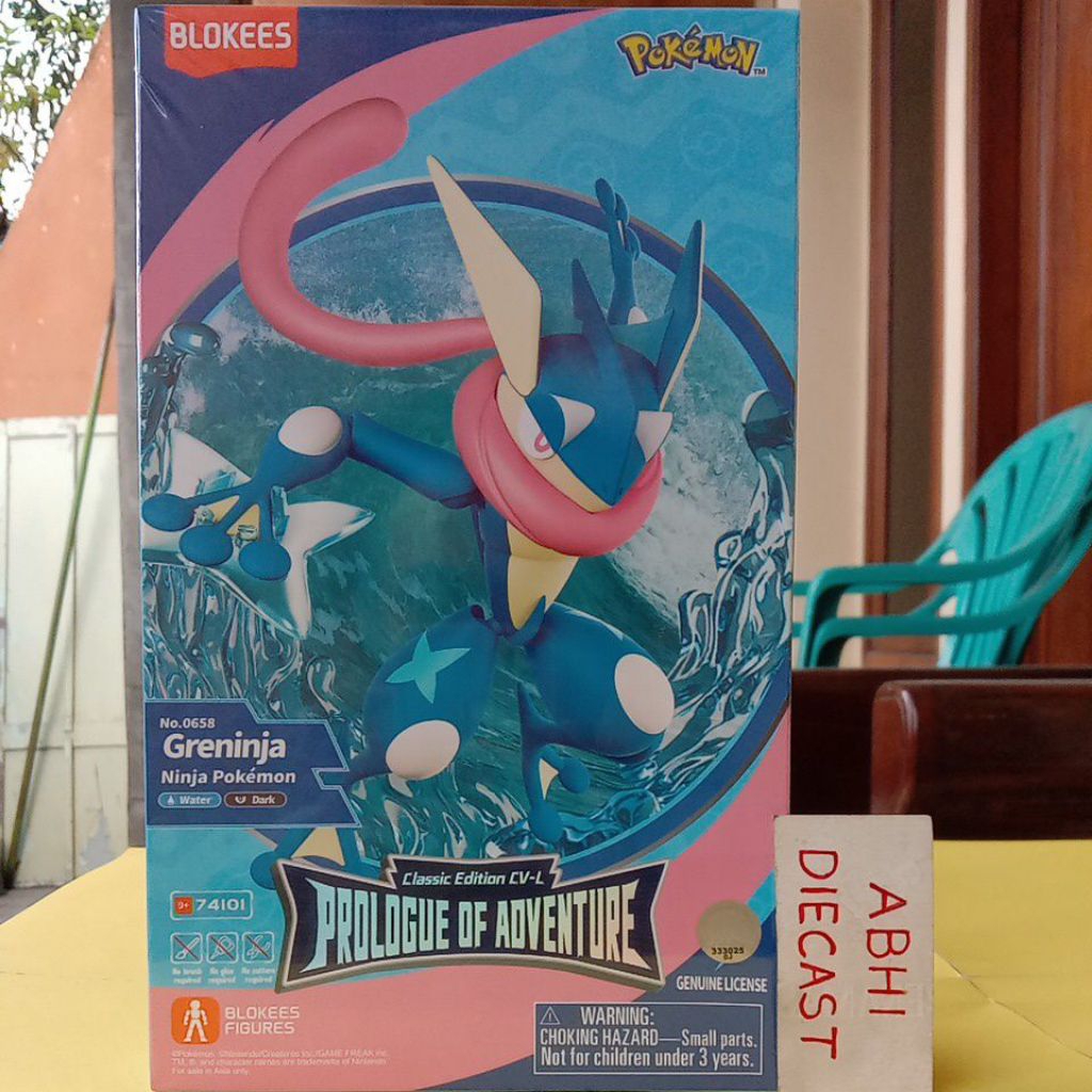 Jual Blokees figures pokemon cv-l greninja limited item figure pokemon ...