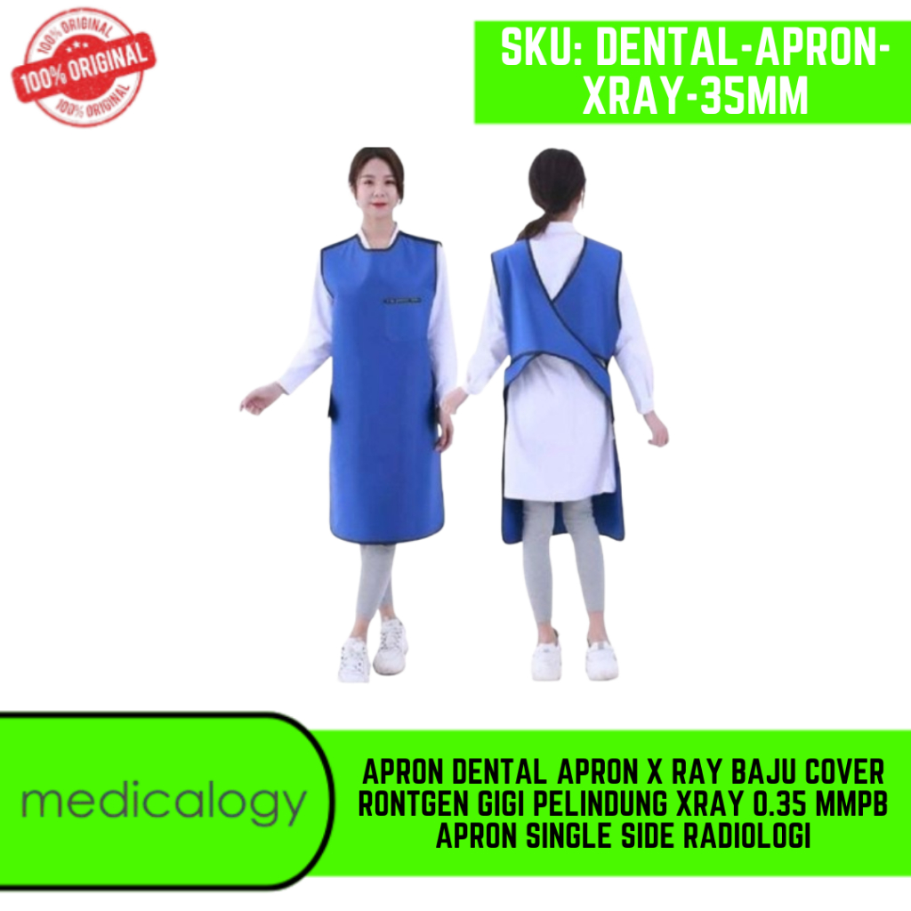 Jual Apron Dental Apron X Ray Baju Cover Rontgen Gigi Pelindung XRay 0. ...