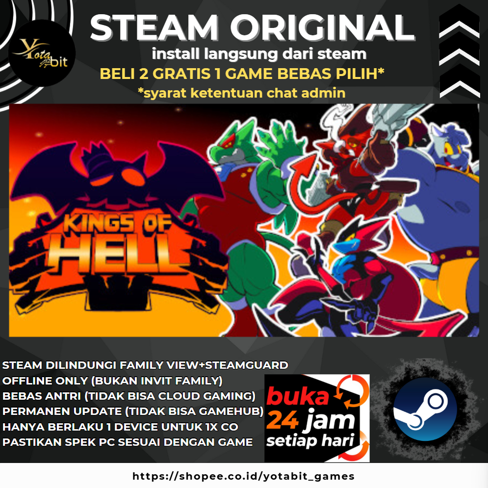 Jual Kings of Hell Offline PC Game Original | Shopee Indonesia