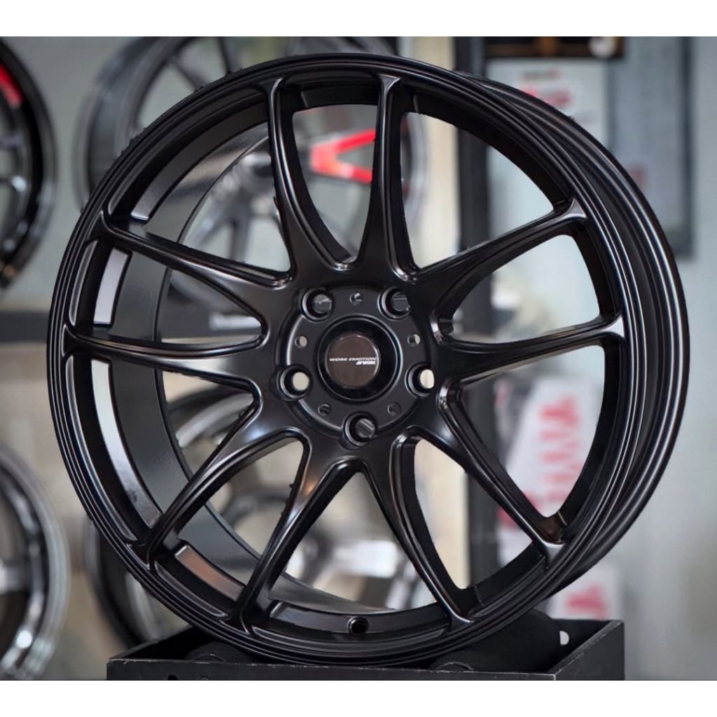 Jual velg racing crkai yusta r18 lebar 9,5 et 25 velg mobil r17 velg ...