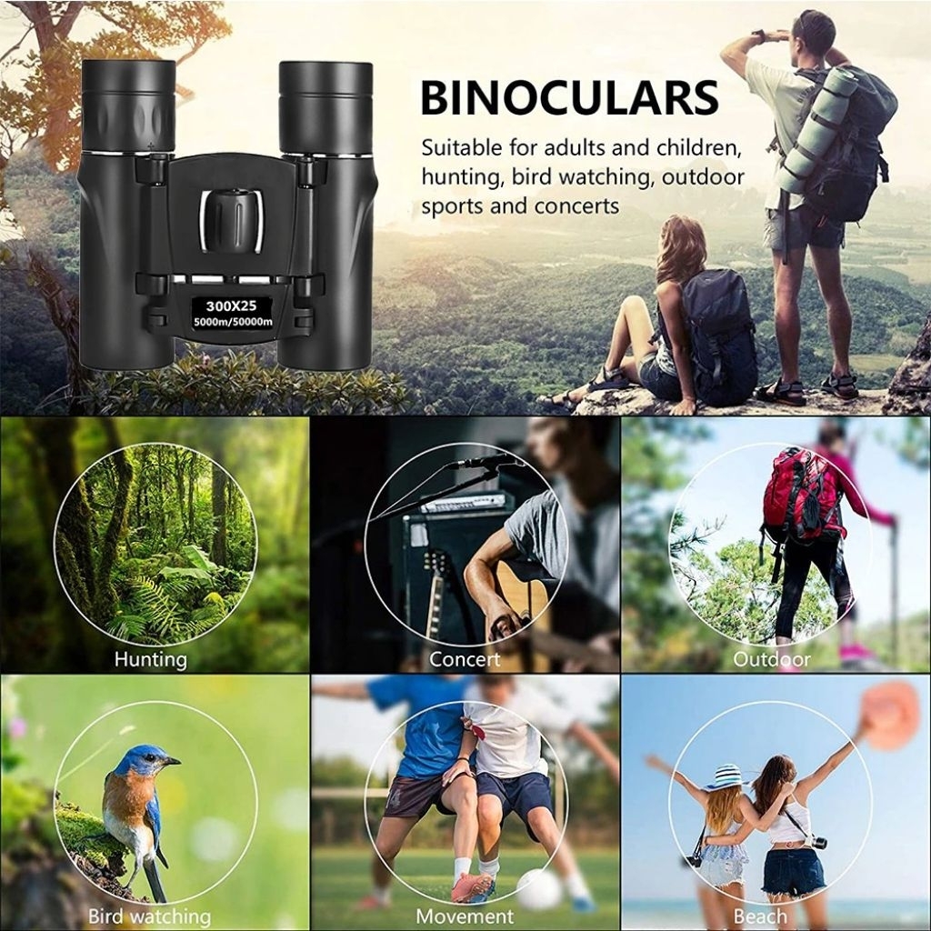 Jual teropong binoculars mini compact zoom 30X60 8X21 40X22 22X25 ...