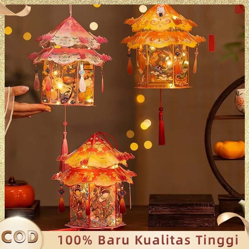 Jual Diy Lampion Cny Children Lentera Mainan Diy Lentera Lampu Led ...