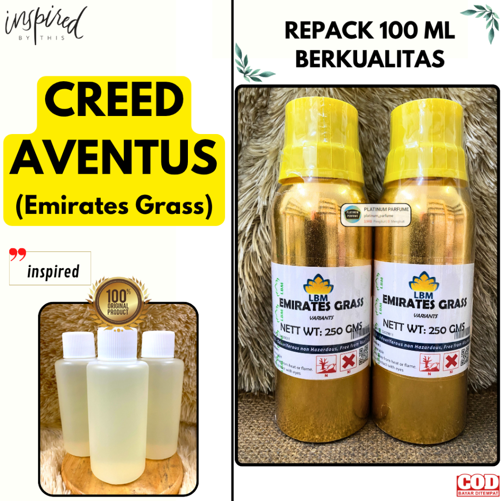 Jual Bibit Parfum Aventus / Adventus Repack 100 ML MURNI LBM Fragrance ...