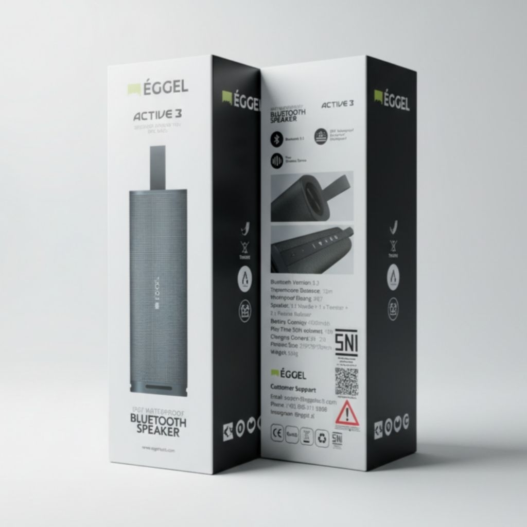 Jual Eggel Active 3 Speaker Bluetooth Portable Original Baru ...