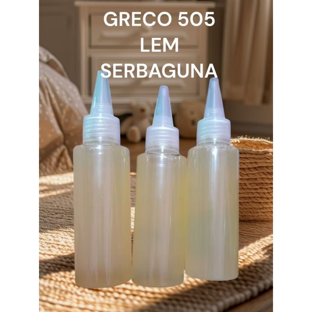 Jual LEM GRECO 505 Lem Sepatu & Sandal Superkuat Glue Strong 100ml ...