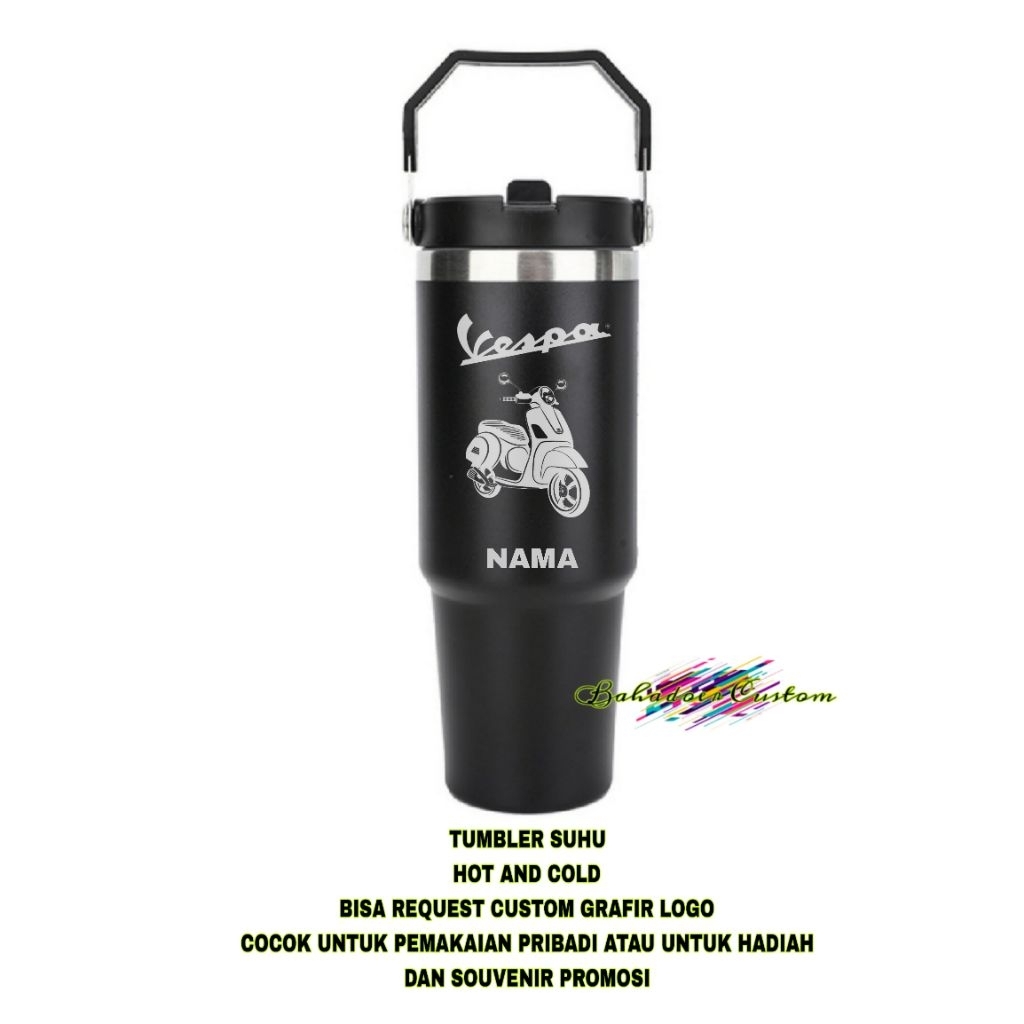 Jual BOTOL MINUM SPORTY CASSUAL URBAN TUMBLER 900 ML SUHU HOT AND COLD ...
