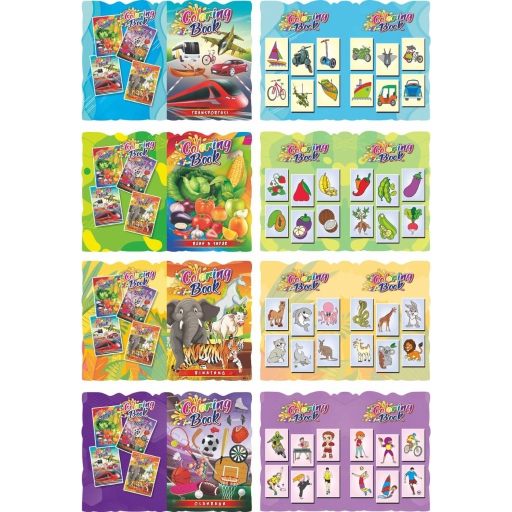 Jual BUKU MEWARNAI BW-201 BOXY (1 BUKU) | Shopee Indonesia
