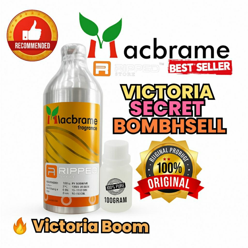 Jual 100ML Victoria Boom Bibit Parfum Murni Victoria Secret Bombshell ...