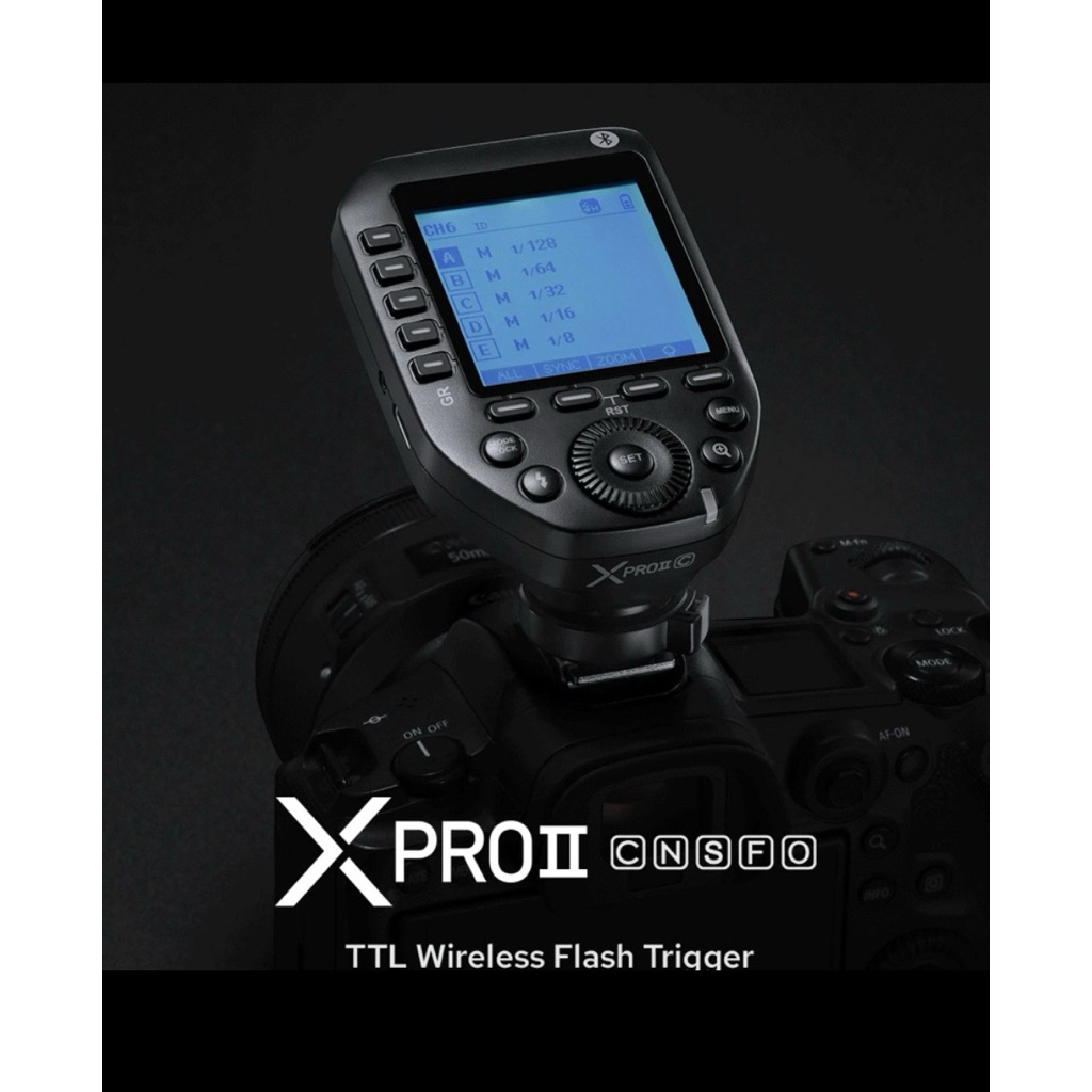 Jual Trigger Godox XPRO II Xpro TTL Wireless Flash Trigger For SONY ...