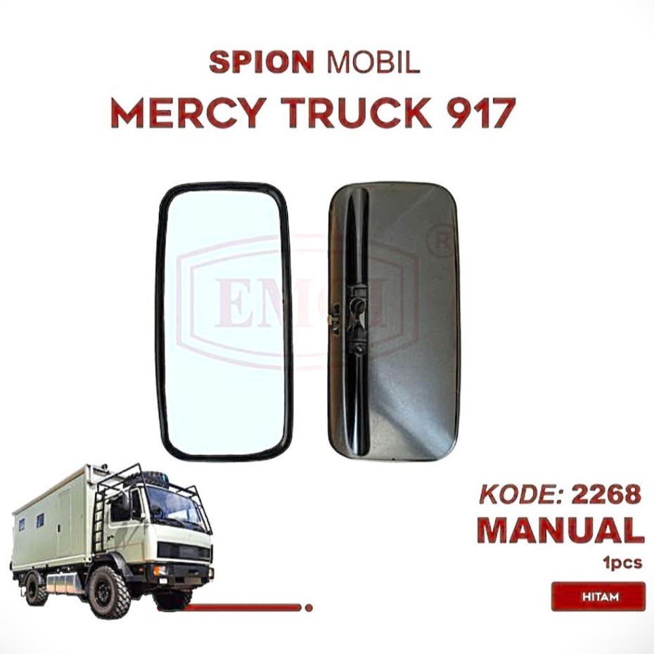 Jual EMGI 2268 Kaca Spion Mercy/Merci Truck/Truk 917/BUS RH/Kanan-LH ...