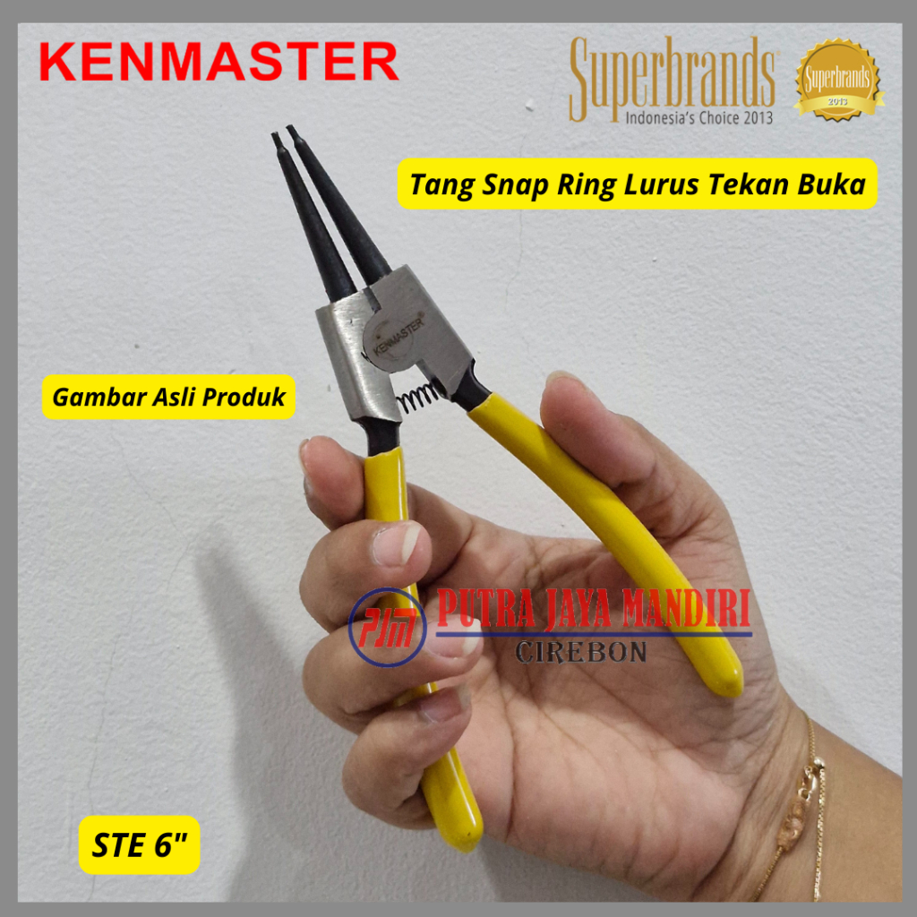 Jual Kenmaster Tang Snap Ring STE 6 Inch Lurus Tekan Buka 6 Inch Ciclip ...
