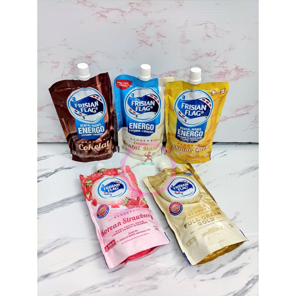 Jual Skm FrisianFlag Pouch / Susu Bendera / Susu Kental Manis 280gr ...