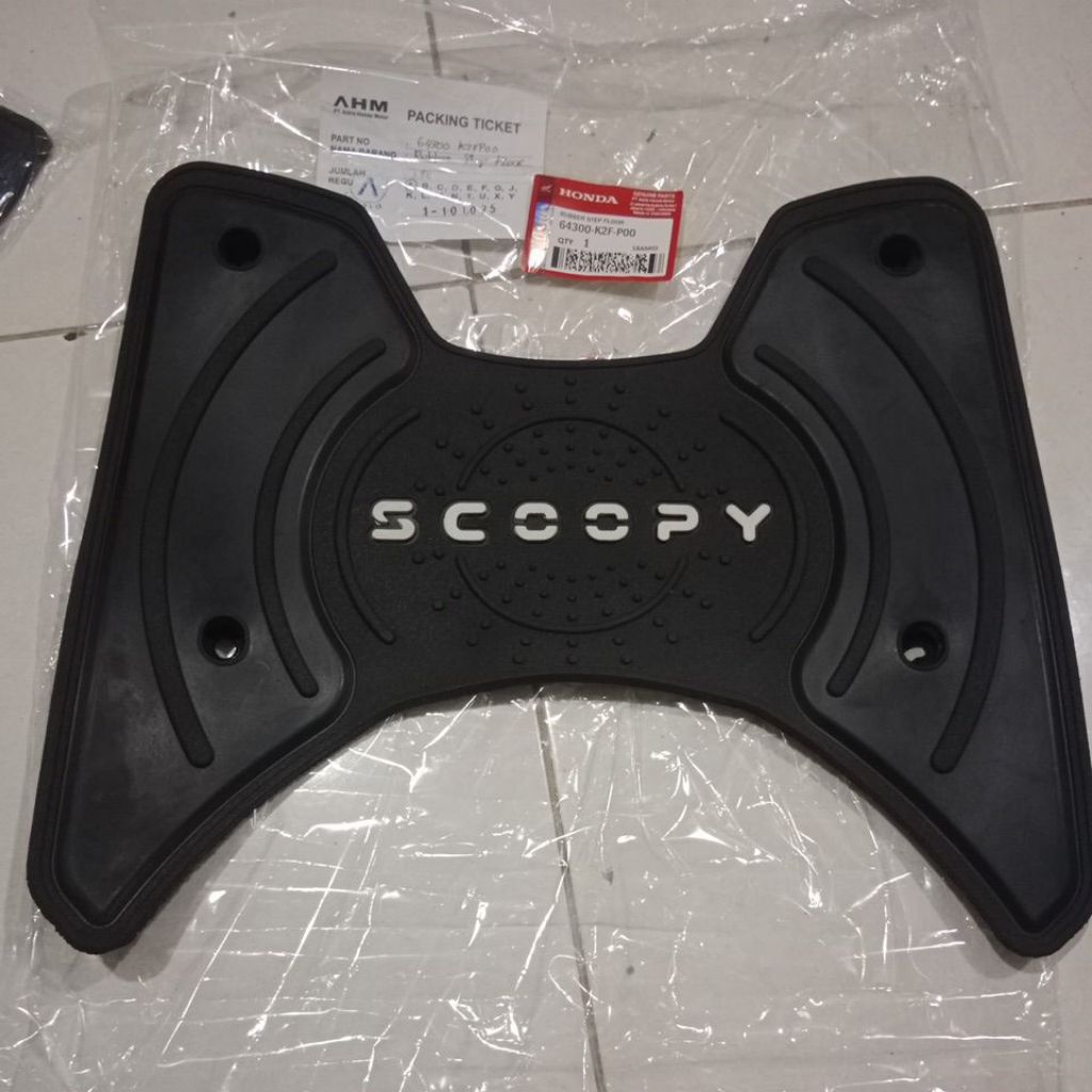 Jual KARPET ALAS MOTOR INJAKAN KAKI HONDA SCOOPY TERBARU 2025 ORIGINAL ...