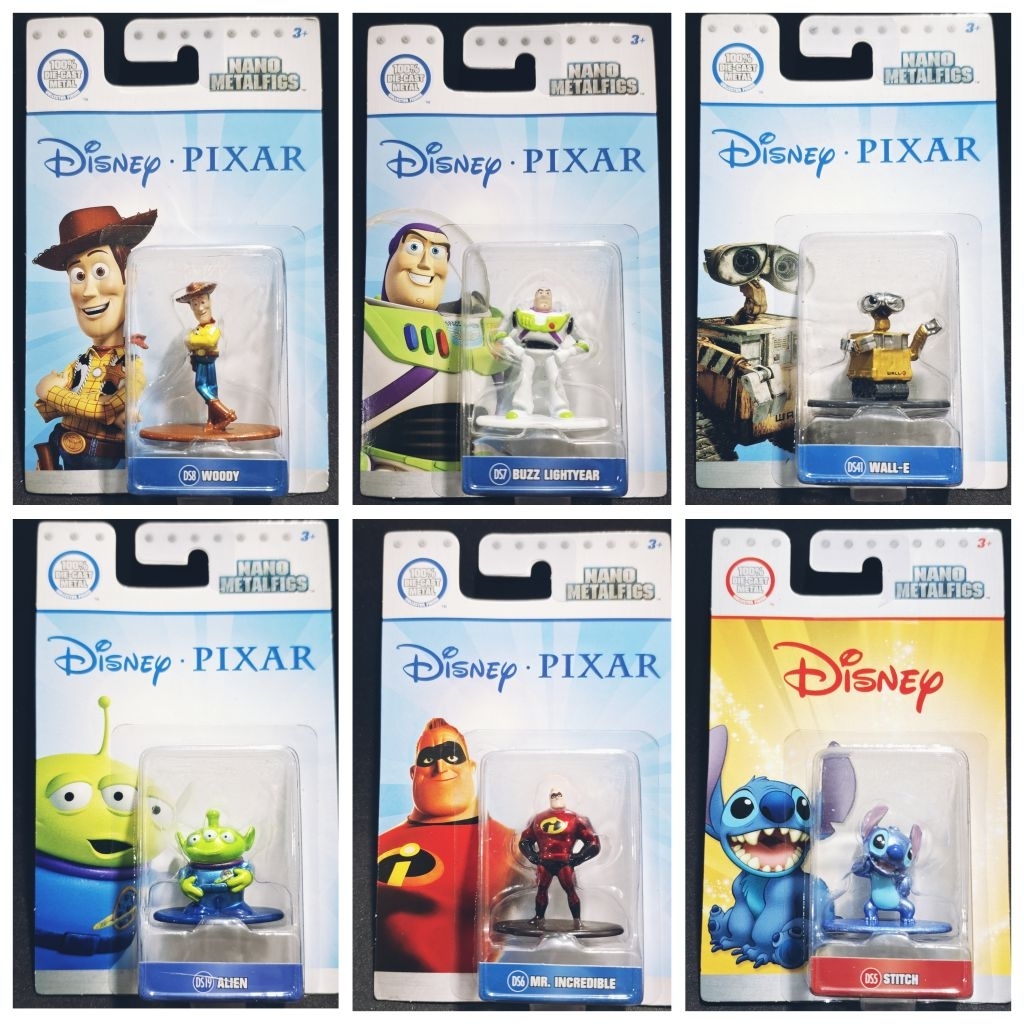 Jual Jada Toys Nano Metal figs Disney Pixar Buzz Woody Alien Mr ...