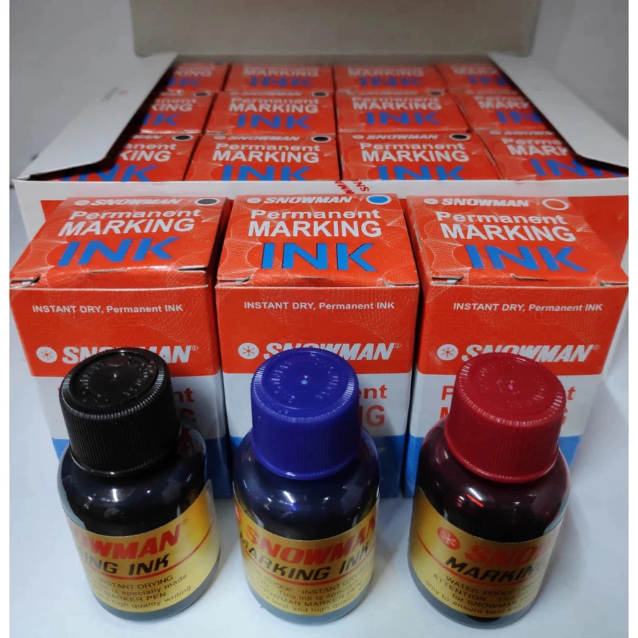 Jual Refill Isi Tinta Spidol Permanen SNOWMAN MIC (pcs) / Isi Tinta ...