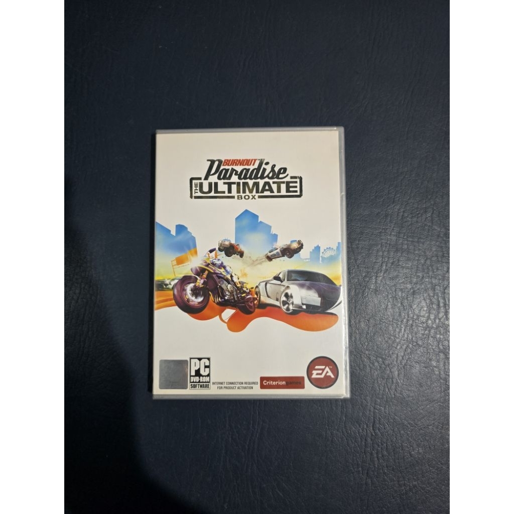 Jual PC Games Burnout Paradise The Ultimate Box BD Kaset CD Game Retro ...