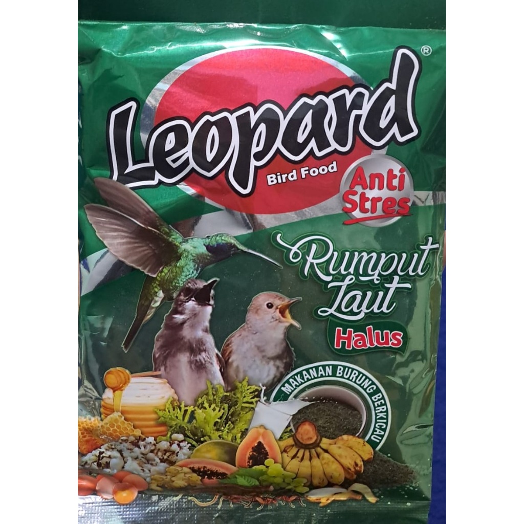 Jual Leopard Halus Rumput Laut – Pakan Burung Berkualitas Tinggi ...