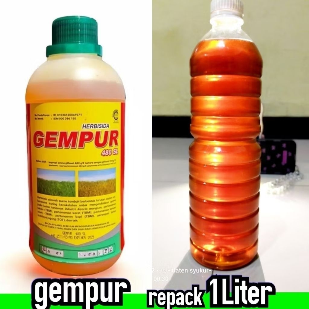 Jual obat rumput gempur repack kemasan 1000ml(1Liter).sangat ampuh ...
