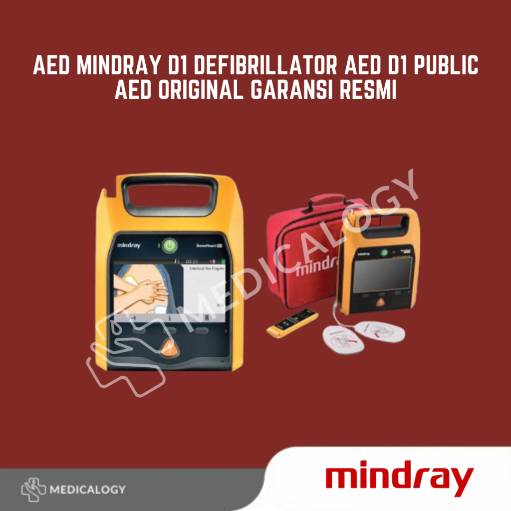Jual AED Mindray D1 Defibrillator AED D1 Public AED Original Garansi ...