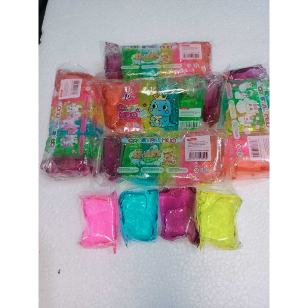 Jual SLAIM MUD CRYSTAL ( 1 pak isi 6 ) | Shopee Indonesia