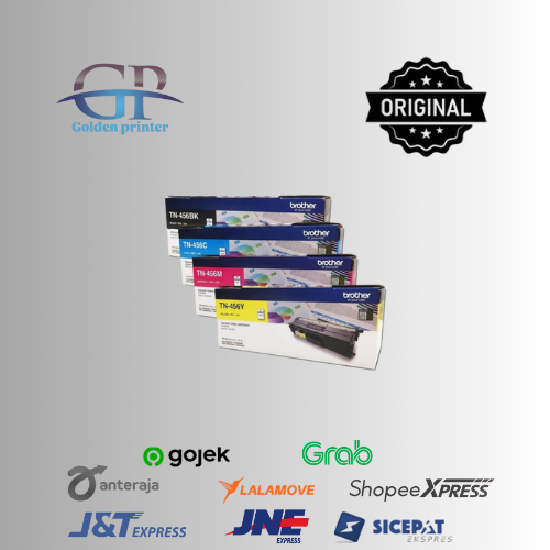 Jual Toner Brother TN-456 ORIGINAL BLACK & COLOUR - 1 set | Shopee ...