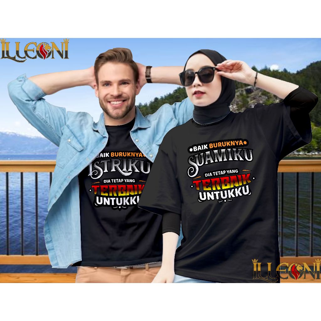 Jual Paket Kaos Couple Suamiku Dan Istriku BIG SIZE (S-5XL)Kaos Couple ...