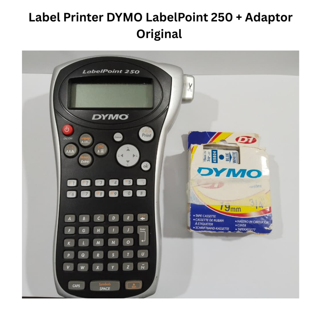 Jual Label Printer DYMO LabelPoint 250 + Adaptor Original | Shopee ...