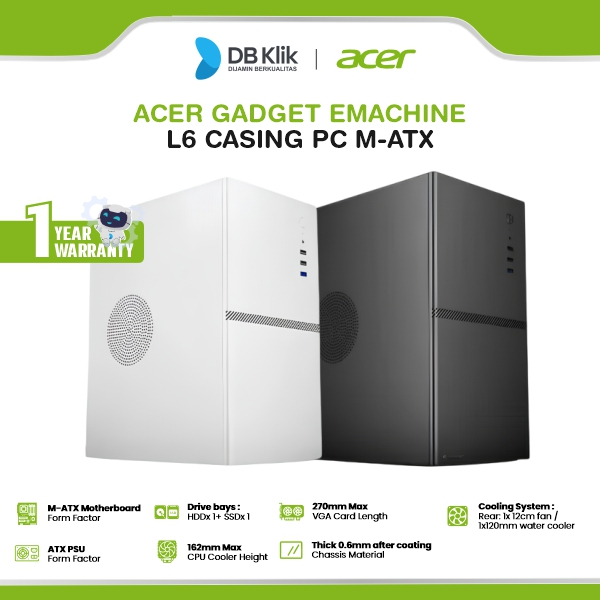 Jual Casing PC Acer Gadget Emachine L6 M-ATX | Shopee Indonesia