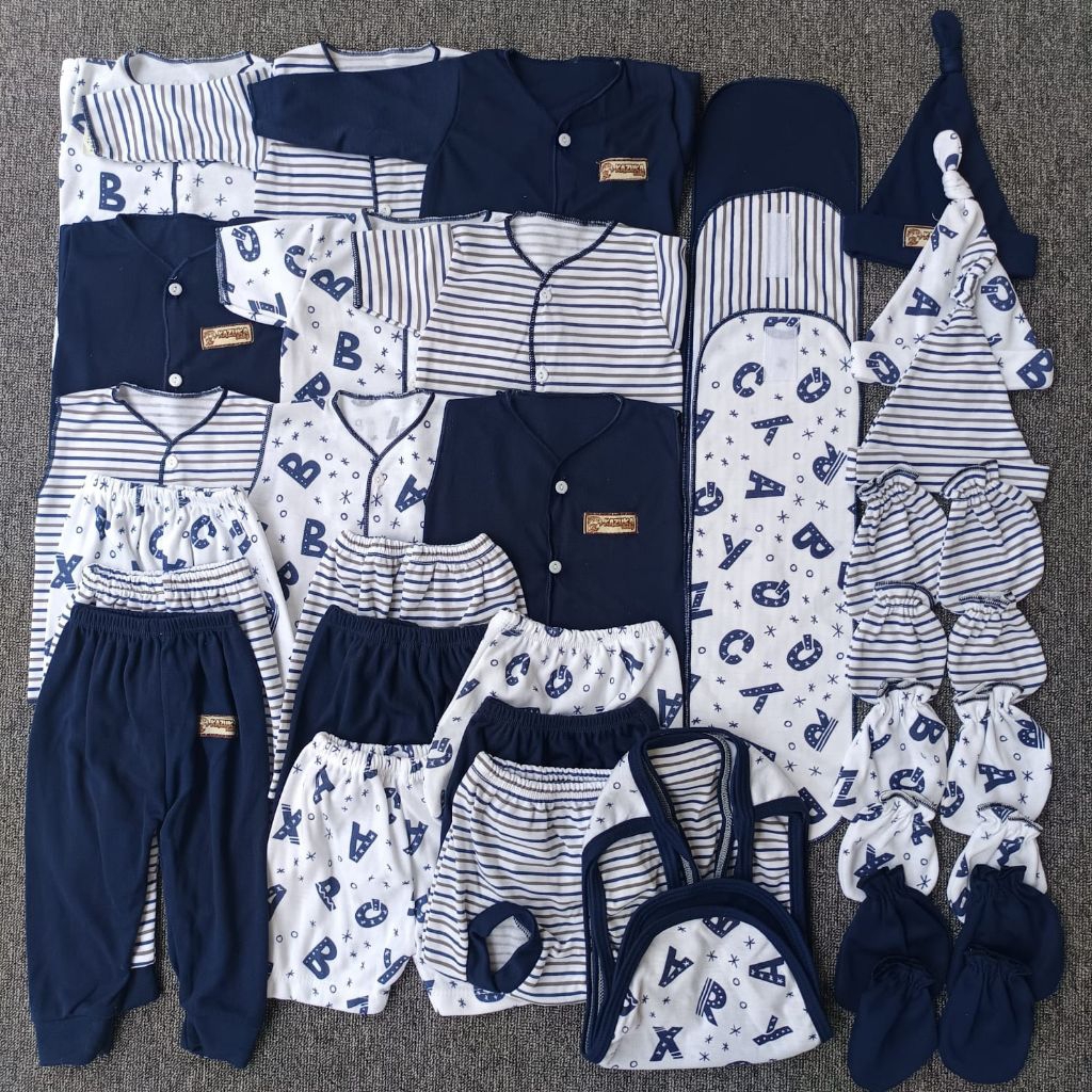 Jual 42 PAKET HEMAT BROJOLAN BAJU BAYI BARU LAHIR BAYI NEWBORN | Shopee ...