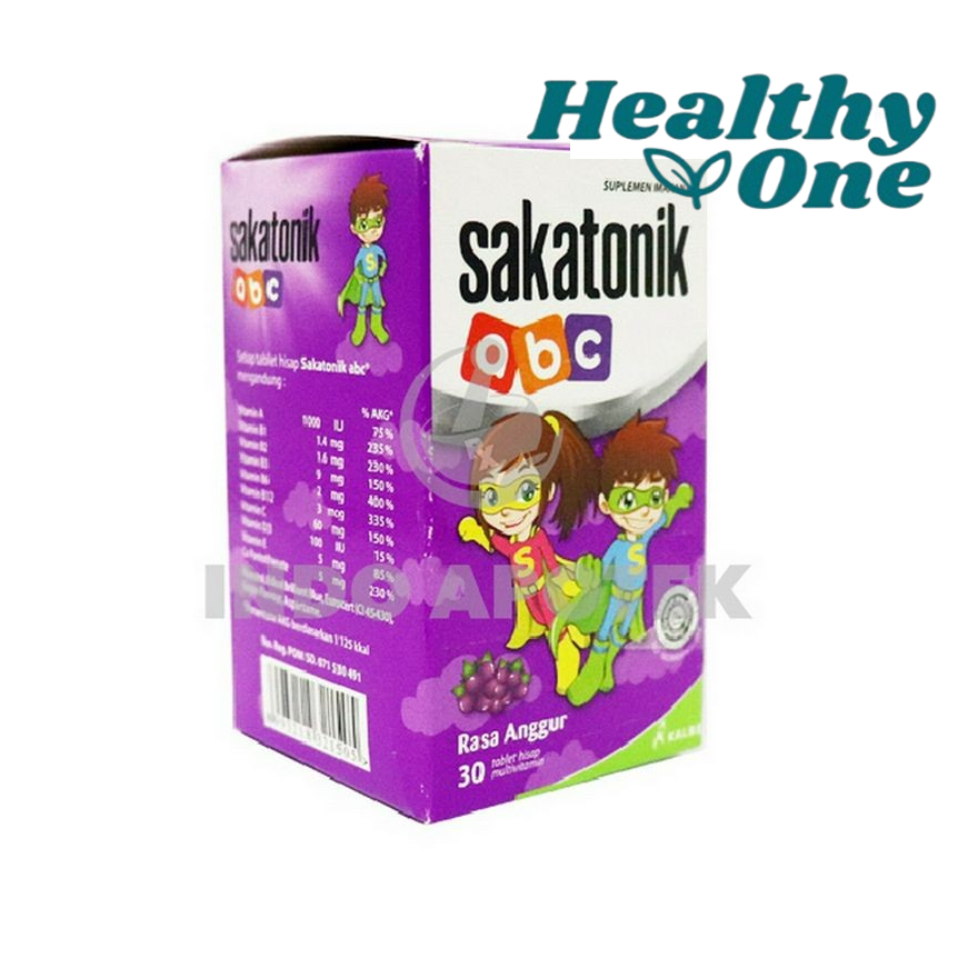 Jual Sakatonik Abc Anggur 1 Botol 30 Tablet | Shopee Indonesia