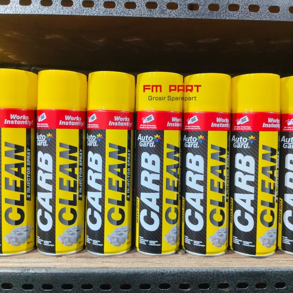 Jual GROSIR 1 DUS CARBU CLEANER AUTOGARD ISI 12PCS 500ML | Shopee Indonesia
