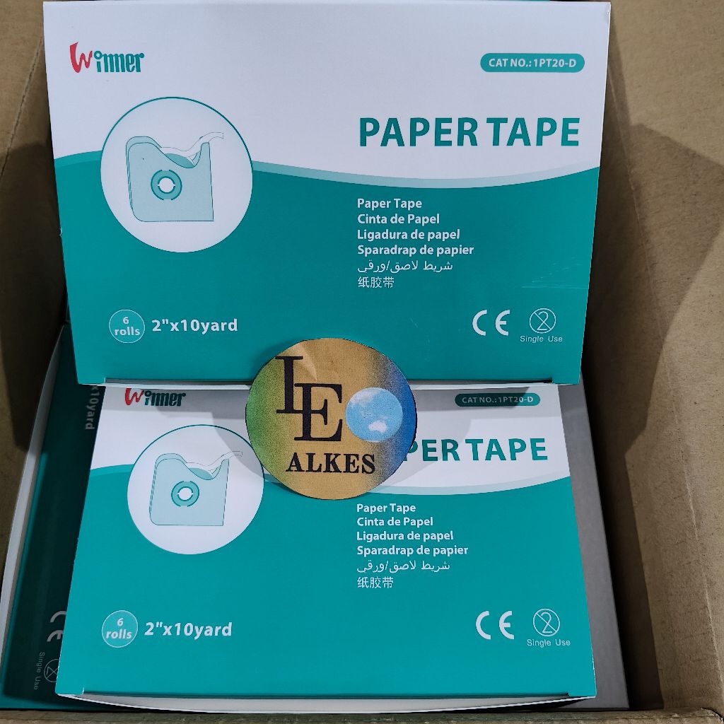 Jual Micropore 2 Inch WINNER Paper Tape Plester Medis Plester Luka BOX ...