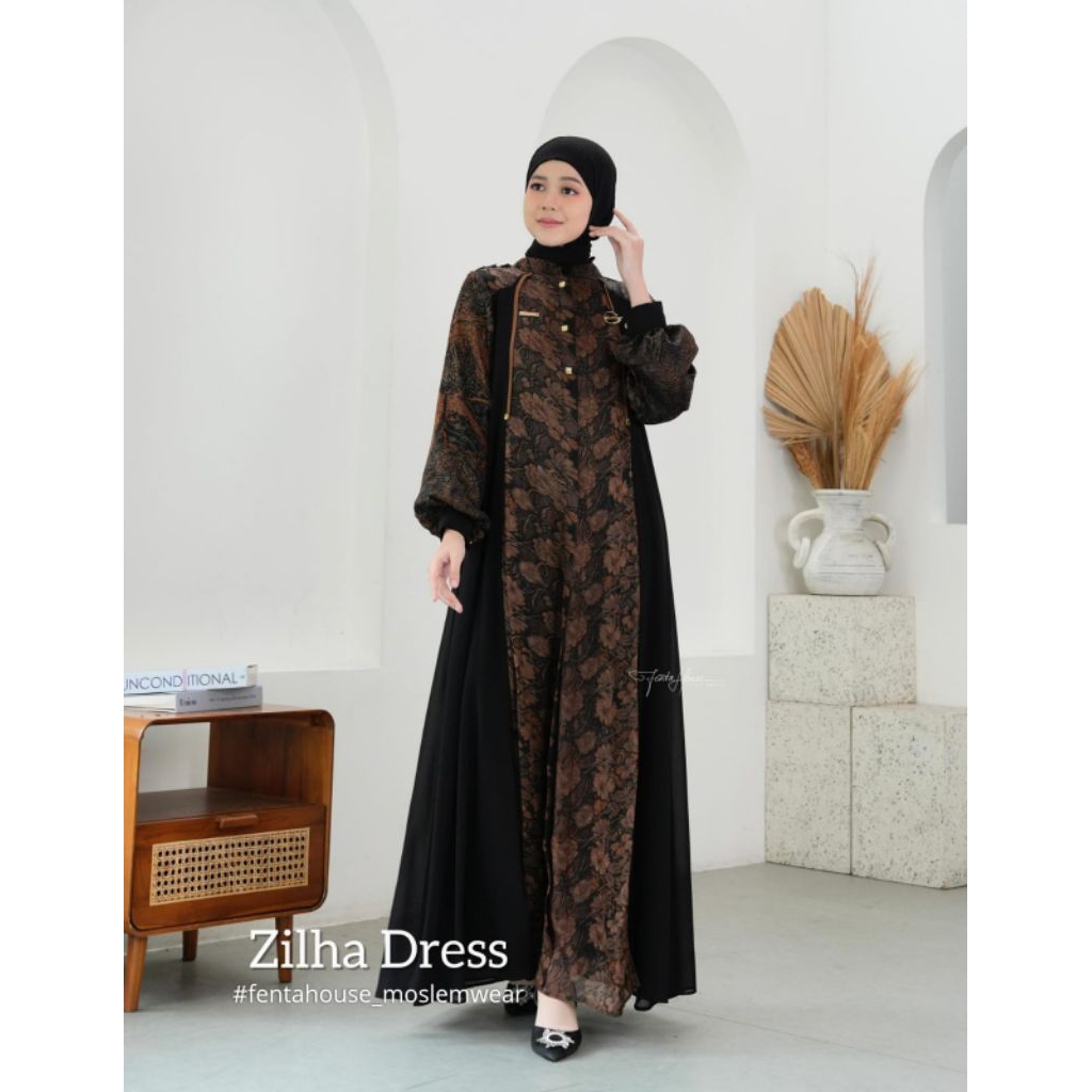 Jual Fenta House Zilha Dress | Shopee Indonesia