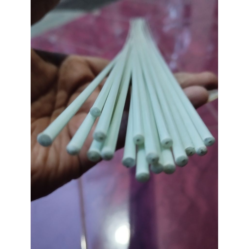 Jual Ruji Fiber Warna Putih ukuran 3MM panjang 1 meter, murah | Shopee ...