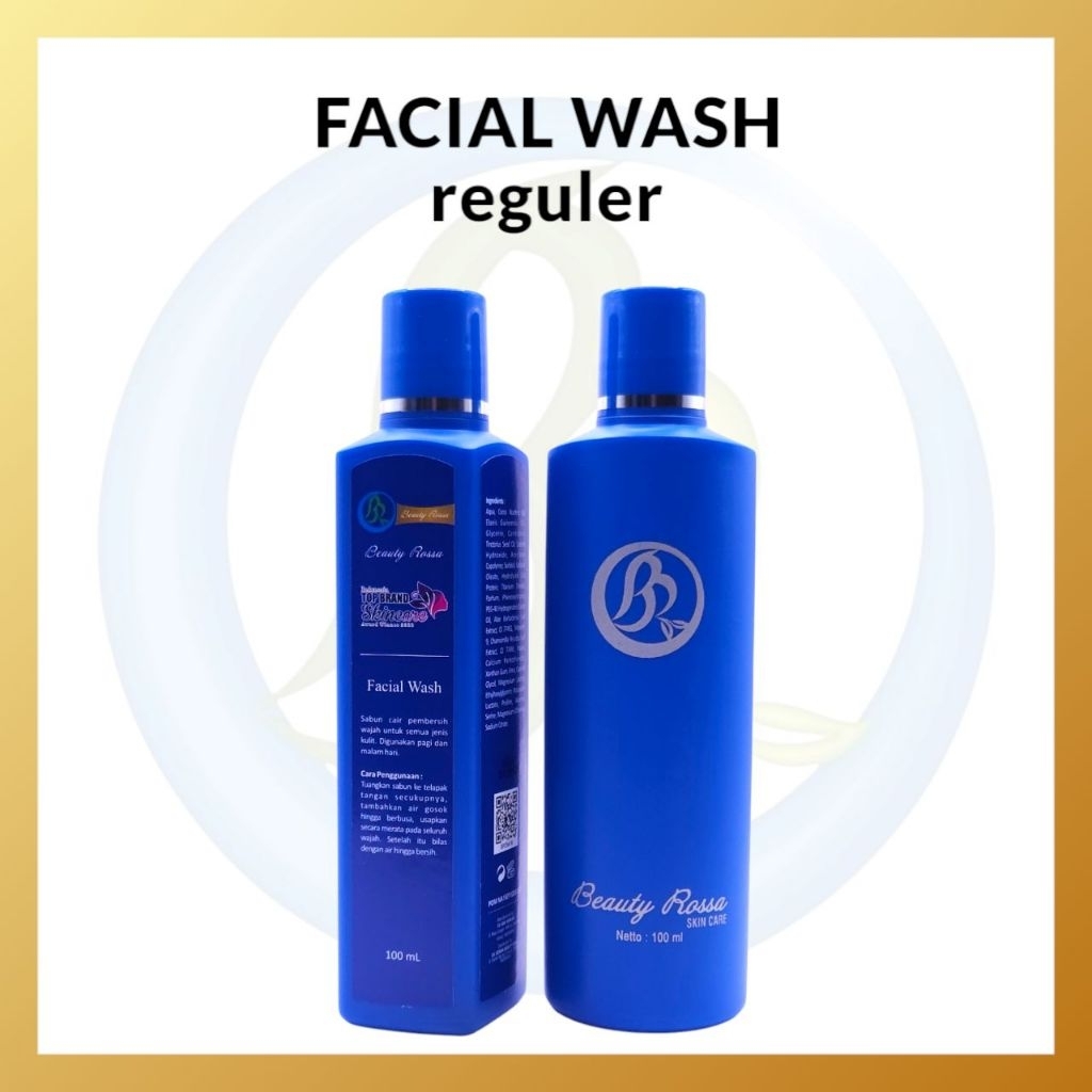 Jual BEAUTY ROSSA | Facial Wash reguler 200 mL | Shopee Indonesia